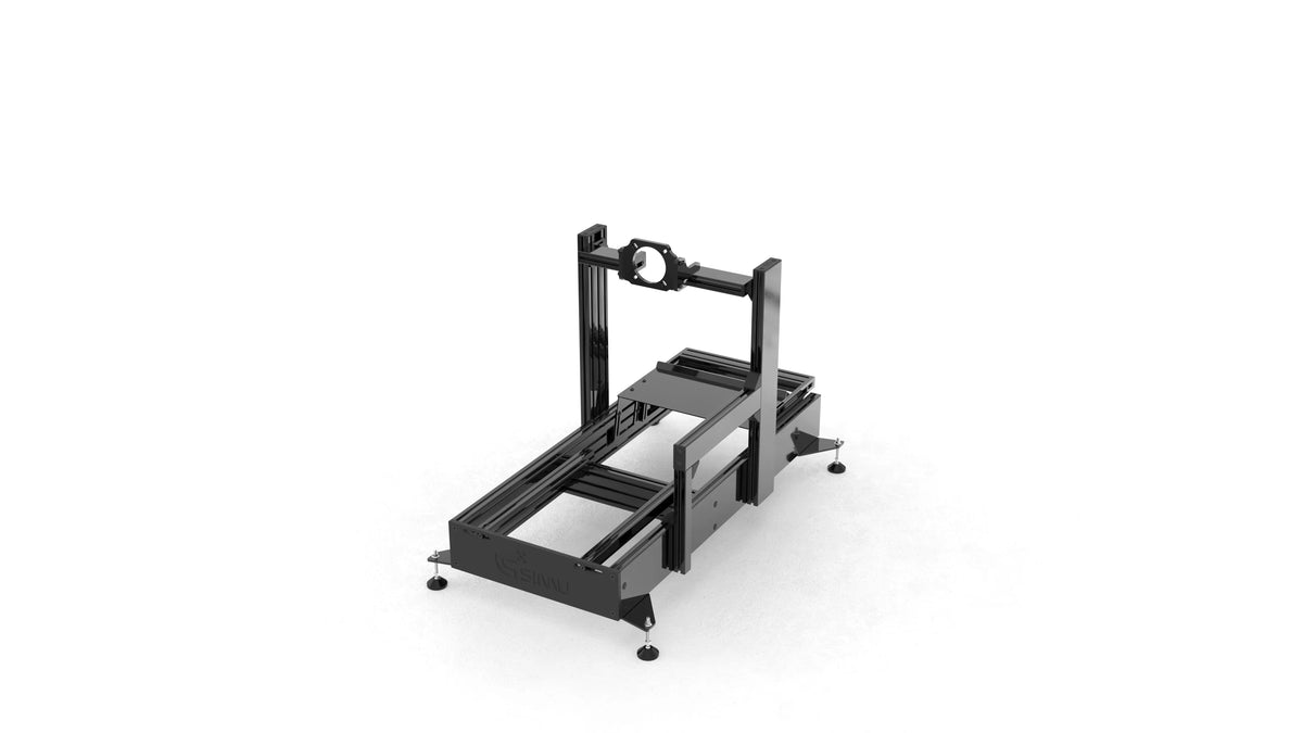 Châssis Sim-Racing LPSIMU 4 Aluminium profilé noir brilliant