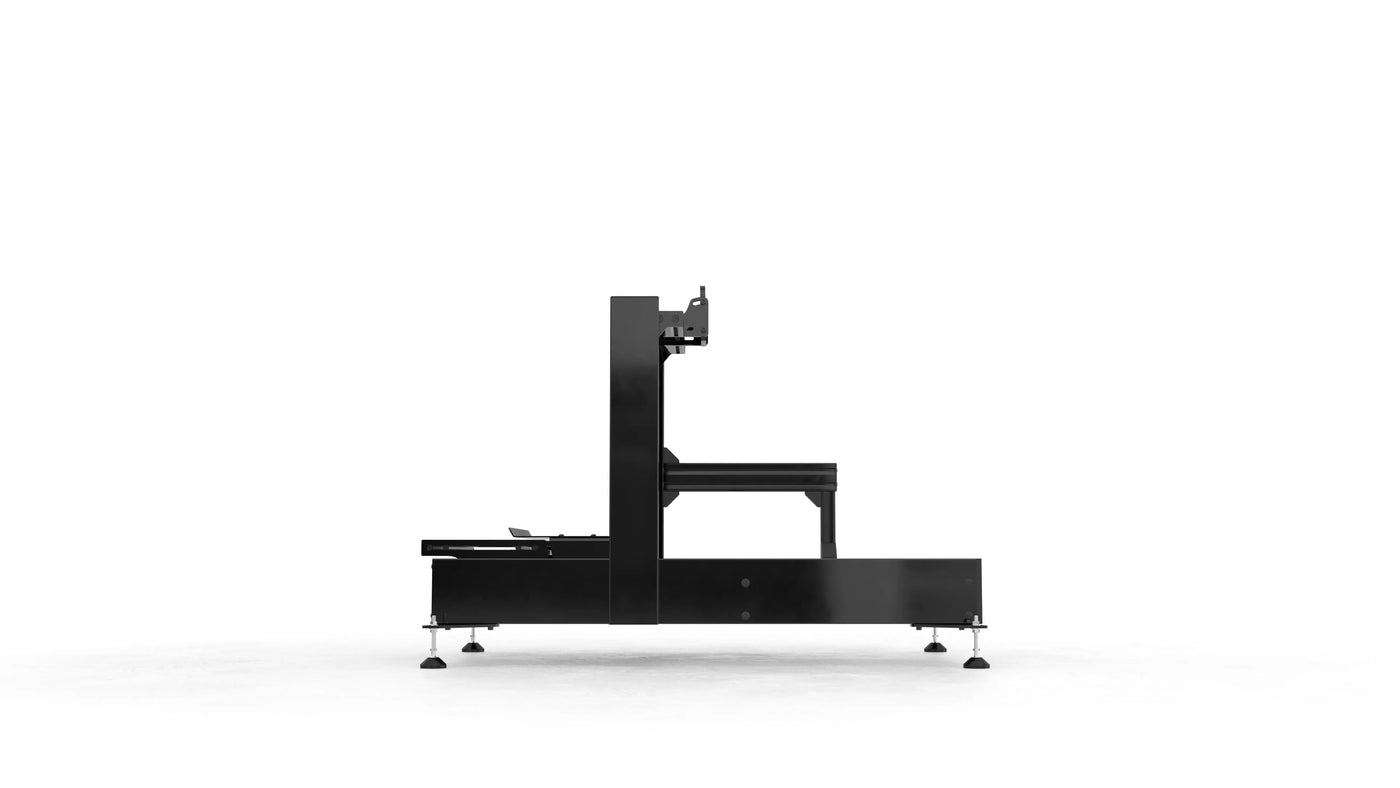 Châssis Sim-Racing LPSIMU 4 Aluminium profilé noir brilliant
